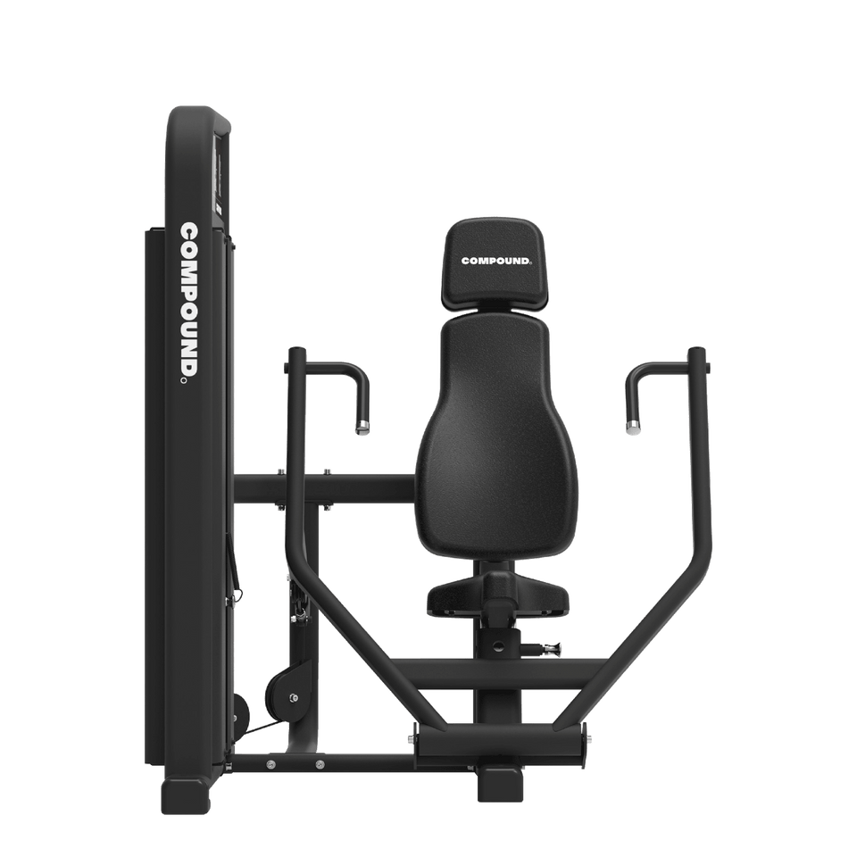Chest Press Pin Loaded Machine | COMPOUND Fitness – Compound Fitness ...